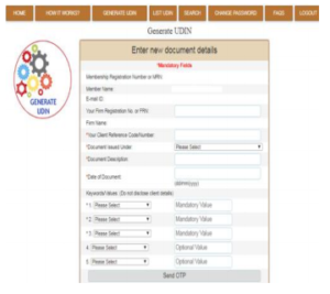 ICAI introduces UDIN to be generated for documents-certificates issued ...