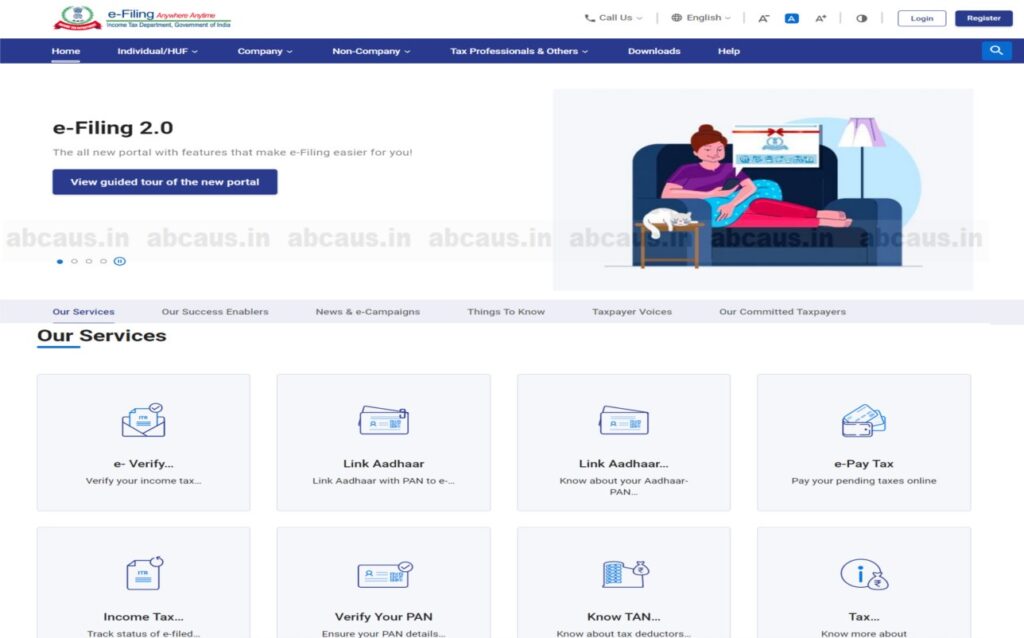 First look and features of new income tax e-filing portal-launched today