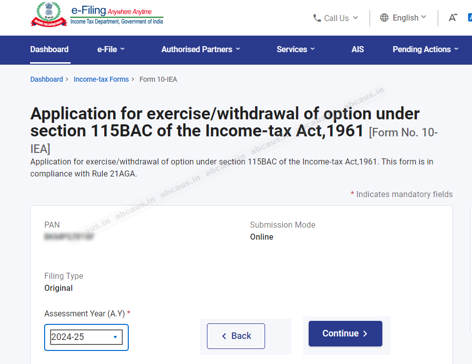 How to opt out of New Tax Regime to stay with old tax regime-procedure